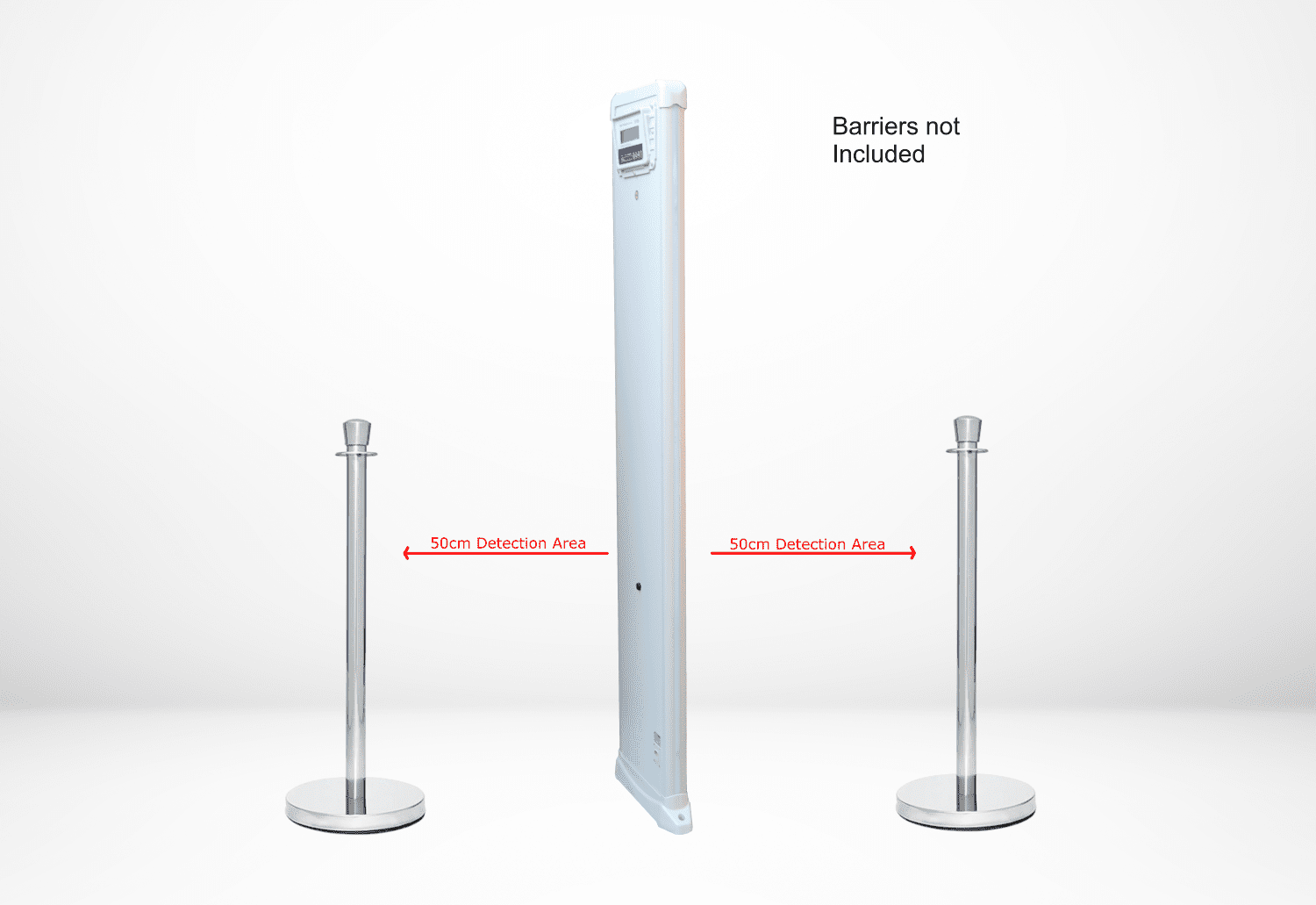 RISK DualScan Single Panel Walk Through Metal Detector | UK