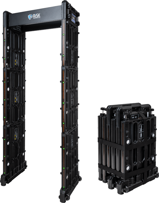 Portable Knife Arch UK | RISK P1 | Portable Metal Detector Arch