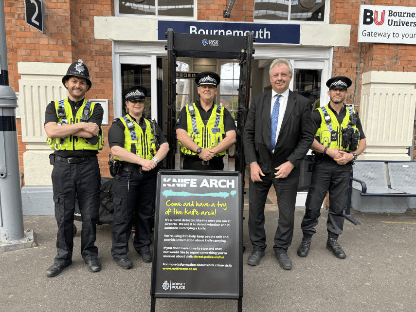 British Transport Police use RISK P1 at Bournemouth Station