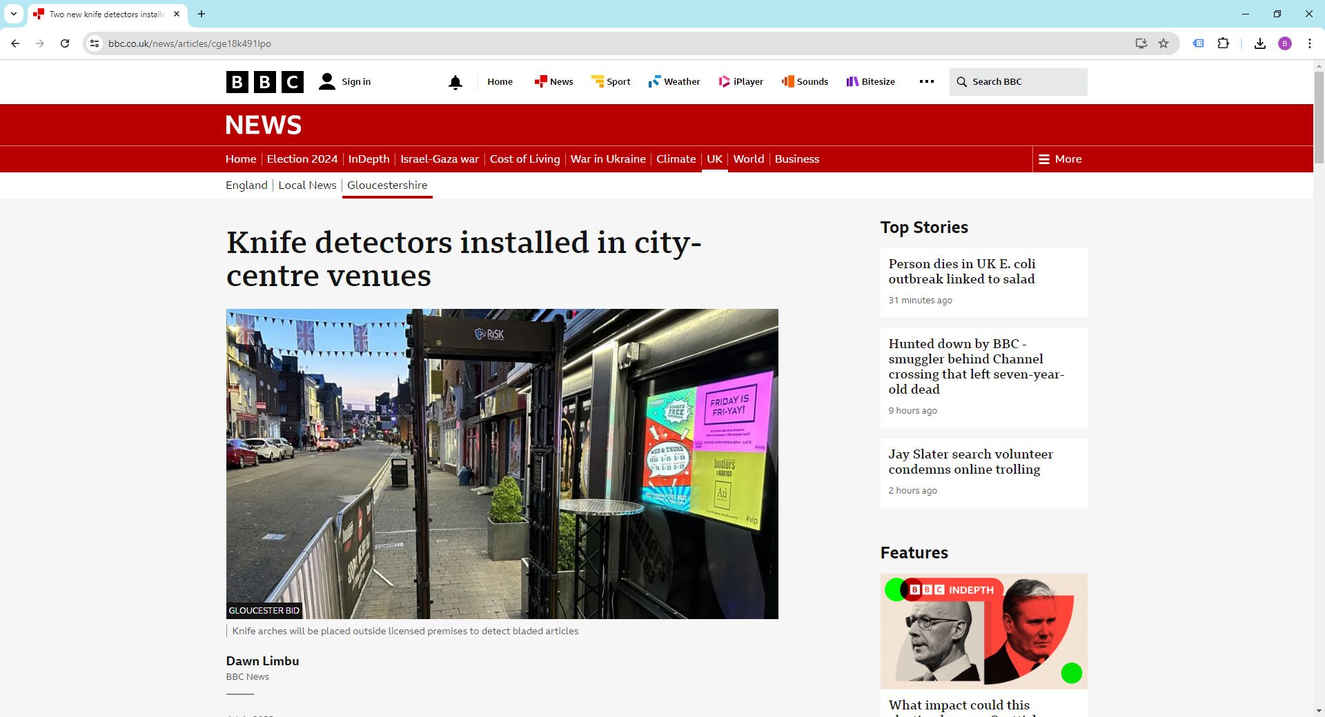 RISK P1 Portable Knife Arch Featured on the BBC News Website - RISK ...