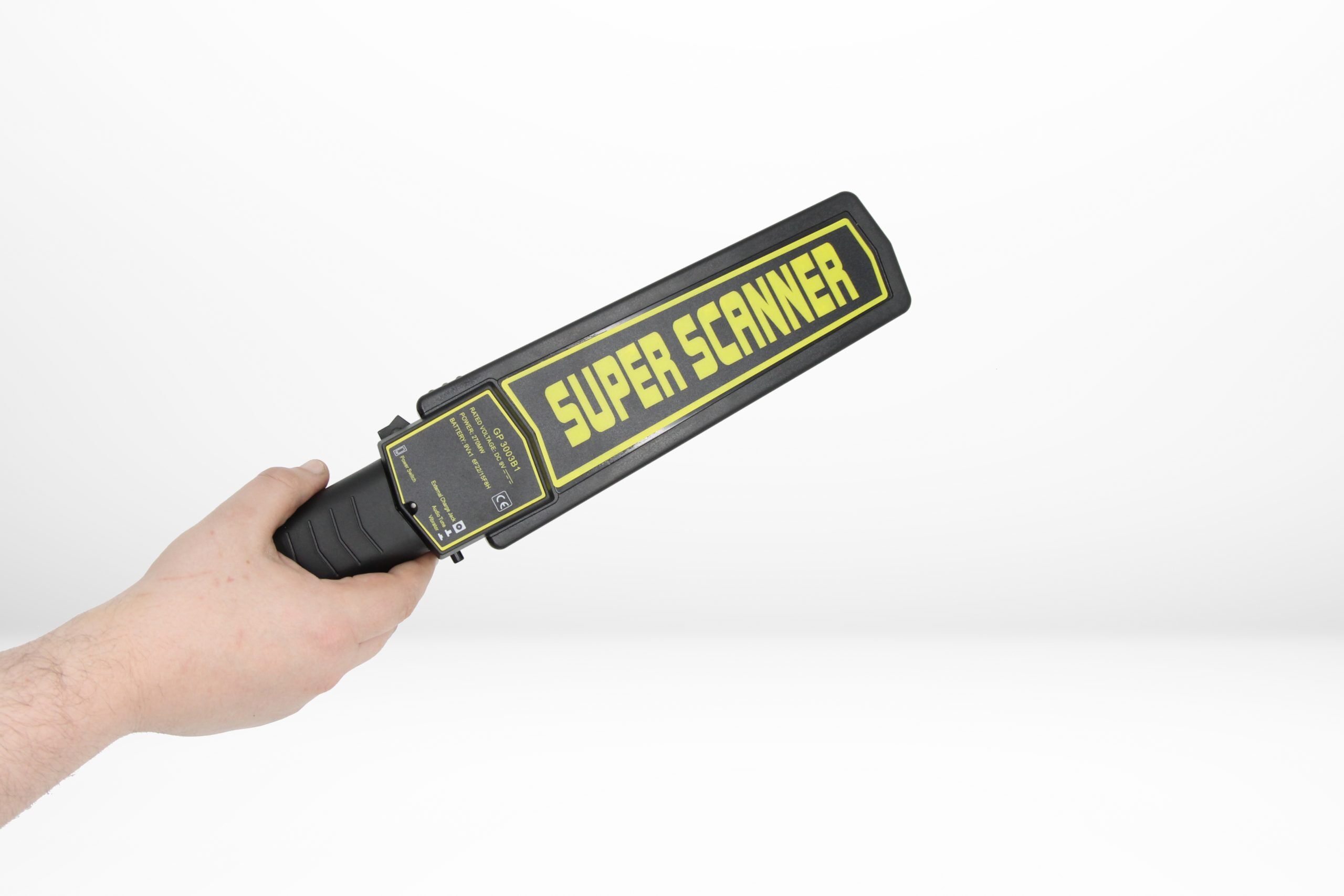 Super Scanner Hand Held Security Detector | Full Paddle Detection