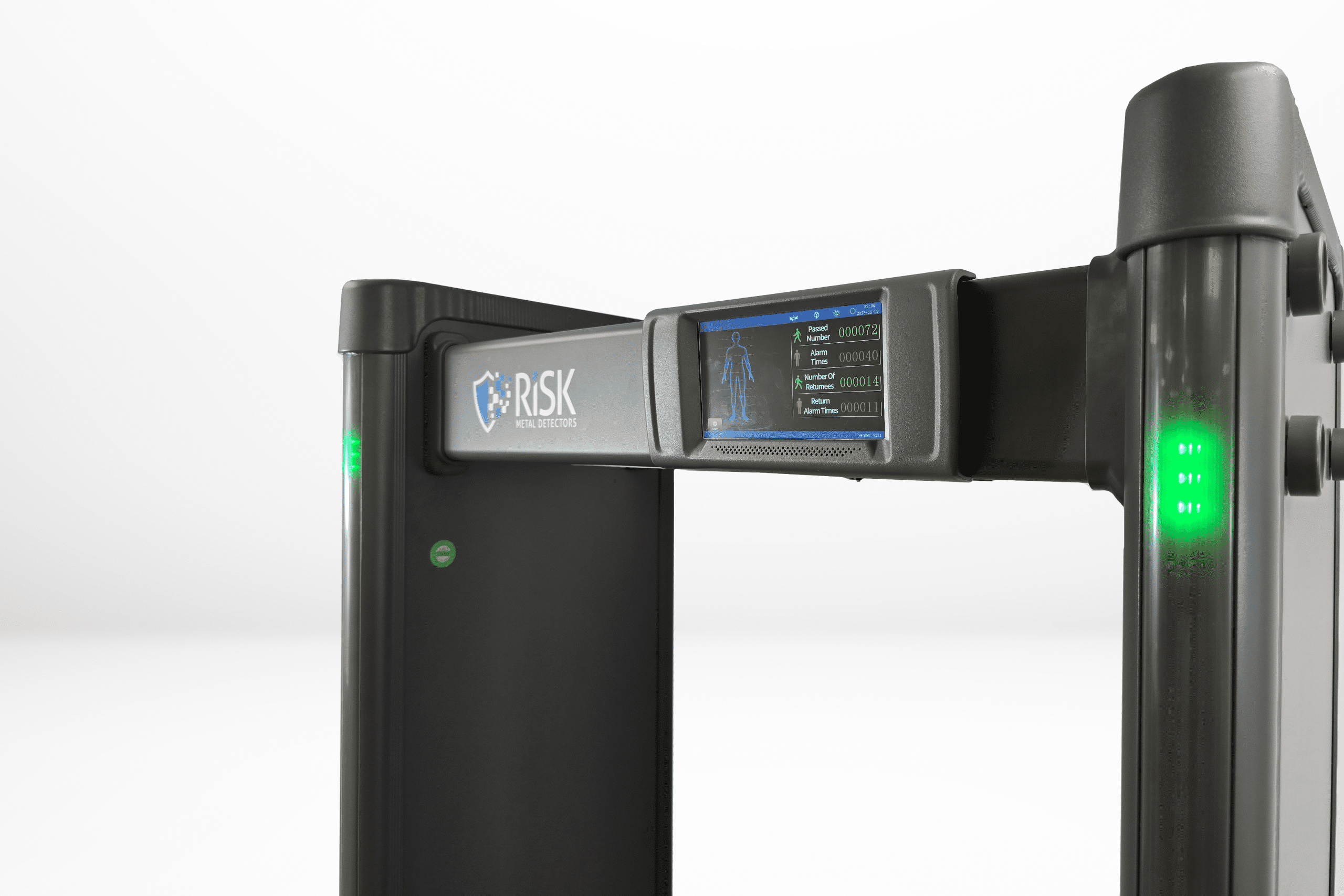 RISK TD1 Walk-Through Metal Detector | Advanced Knife Arch